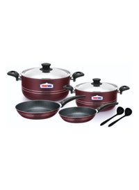 TRUEVAL Cooking Set 8 Pcs Dark Red 22cm Egypt | Cairo, Giza