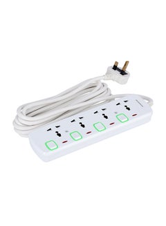 Olsenmark Olsenmark 4 Way Power Socket with Individual Switches ...