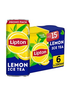 Lipton Ice Tea Lemon 290ml Pack of 6 UAE | Dubai, Abu Dhabi