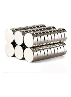 Generic Strong Neodymium Magnet Grade N35 Set 100 Pieces Nickel Coating ...