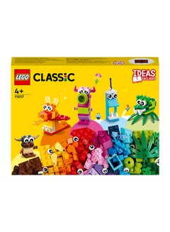 LEGO 11017 140 Pieces Classic Creative Monsters Building Block Set 4 ...