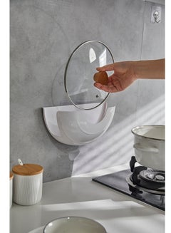 Amal Lid Holder - Wall Mounted - Kitchen Organizer - Wall Shelf ...