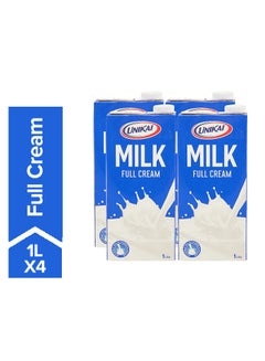 Unikai Long Life Milk Full Cream Plain 1Liters Pack of 4 | Best Price ...
