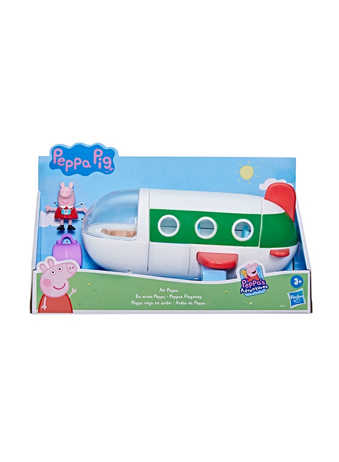 Peppa Pig Peppa Peppa’s Adventures Air Peppa Airplane Vehicle Preschool ...