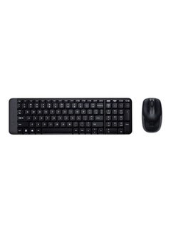 Logitech Keyboard With Mouse Wireless Combo English & Arabic Black KSA ...