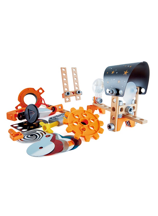 Hape Junior Inventor Optical Science Lab | 53 Piece STEAM Wooden ...