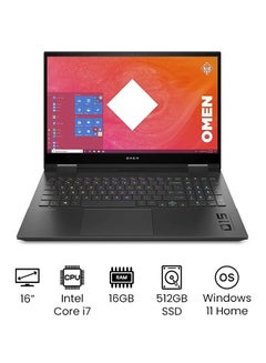 HP OMEN Laptop With 16-Inch Full HD 144Hz Full HD Display/11th Gen Core ...