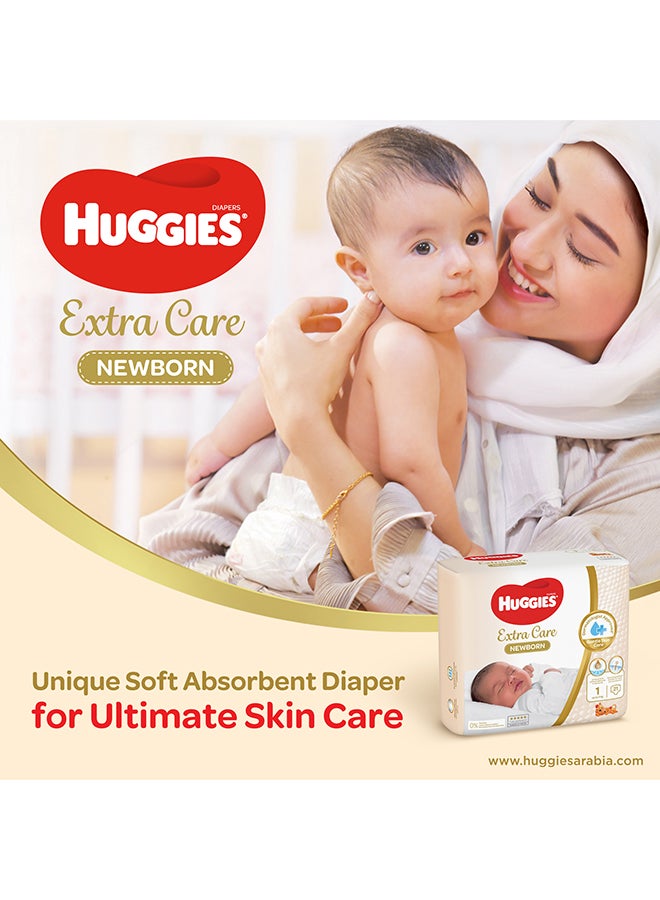 Buy HUGGIES Extra Care Baby Diapers Size 2 4-6 Kg Jumbo Pack Online ...
