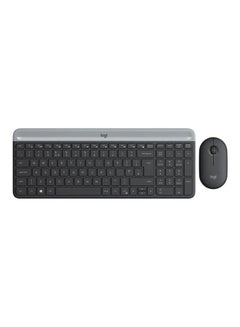 Logitech Keyboard With Mouse Slim Wireless Combo Black Egypt | Cairo, Giza