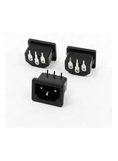 Generic Pcb Ac Inlet Power Socket Black UAE | Dubai, Abu Dhabi