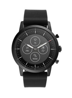 FOSSIL Men's Hybrid HR Collider Black Silicone Smart Watch FTW7010 UAE ...