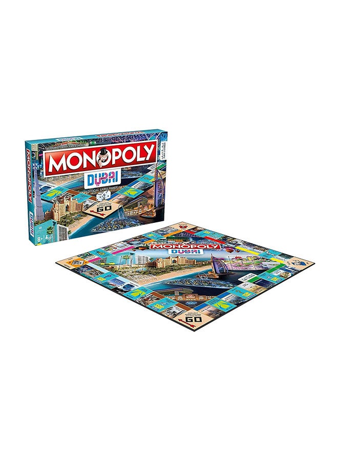 Monopoly Dubai Official Games Range Hasbro Board Game For Adults And ...