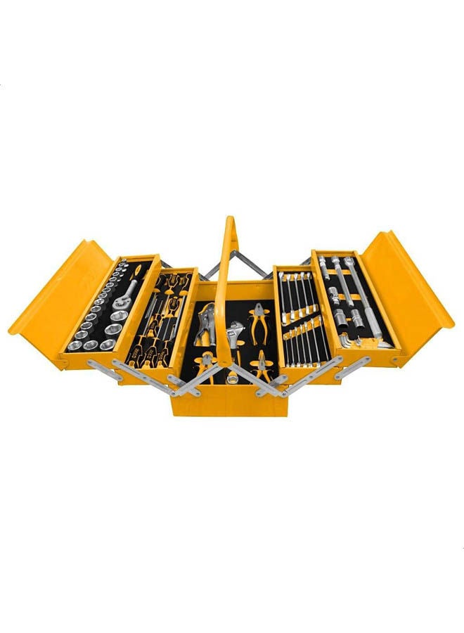 INGCO Iron Tool Box Set 59 Pieces Orange | Best Price Egypt | Cairo, Giza
