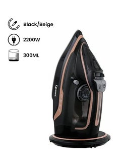 DESSINI Steam Iron 300.0 ml 2200.0 W SI-4004 Black/Beige | Best Price ...