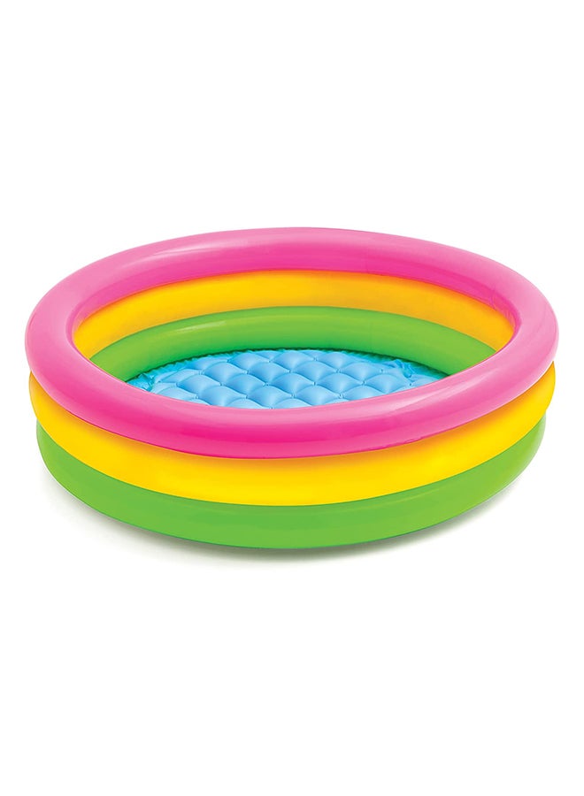 INTEX Intex 3 Ring Multicolor Portable Inflatable Baby Pool – Assorted ...