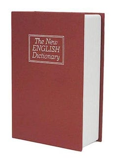 Generic Dictionary Book Diversion Metal Safe With Key Lock Red Egypt ...