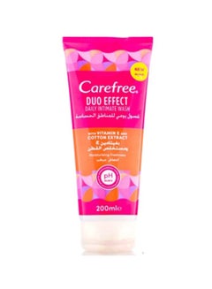 Carefree Duo Effect Daily Intimate Wash With Vitamin E And Cotton ...