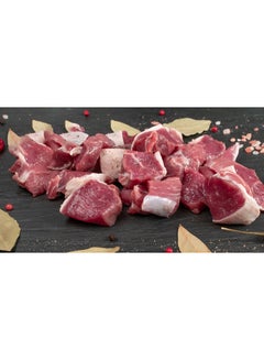 Generic Fresh Indian Mutton Leg Boneless Cubes 500grams | Best Price ...