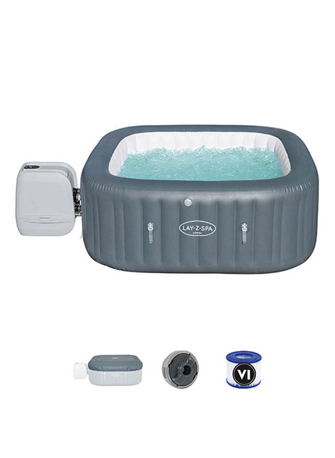 Bestway Lay-Z-Spa Hawaii Hydro Jet Pro - Grey - 1 Spa, 1 Pool Cover, 1 ...
