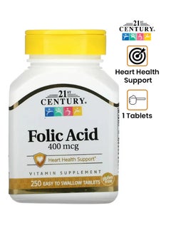 21st CENTURY Folic Acid Vitamin Supplement UAE | Dubai, Abu Dhabi