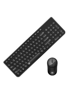FD IK6630 Wireless Keyboard With Mouse Set Black UAE | Dubai, Abu Dhabi