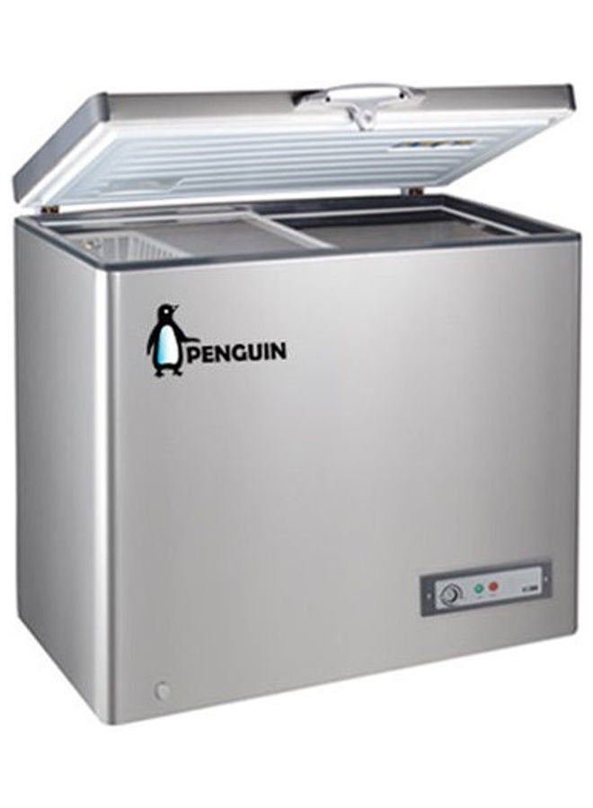 Penguin Chest Freezer Stainless interior 290 L 135 W ES290L Silver ...