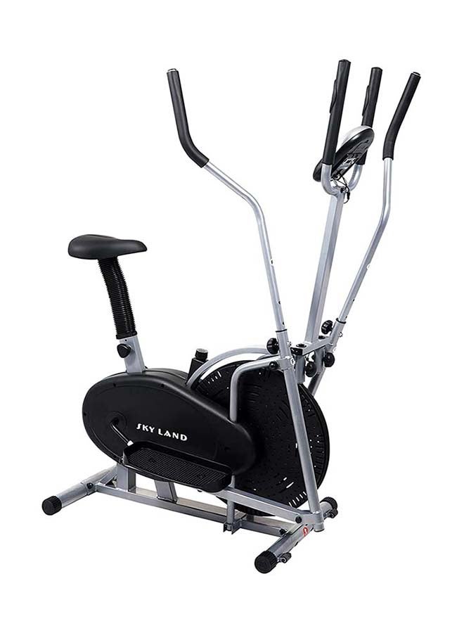 SkyLand Fitness Elliptical Exercise Bike 2-In-1 Cross Trainer Fitness ...