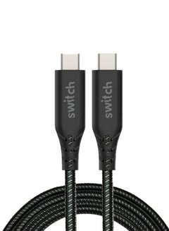 Switch Type C To Type C Cable Black | Best Price UAE | Dubai, Abu Dhabi