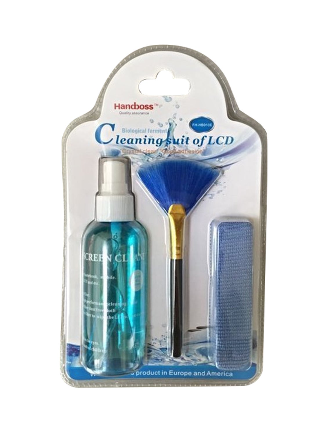 Handboss Laptop Screen Cleaning Kit Light Blue | Best Price UAE | Dubai ...