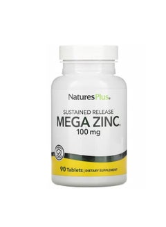 Nature's Plus Mega Zinc Energy Supplement 100 mg - 90 Tablets UAE ...