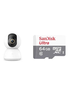 Xiaomi Mi Home Security Camera 360 Degrees 2K White & 64GB Ultra ...
