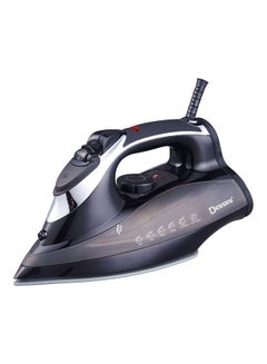 DESSINI Ceramic Steam Iron 350 ml 2200 W SI8008Black black/silver UAE ...