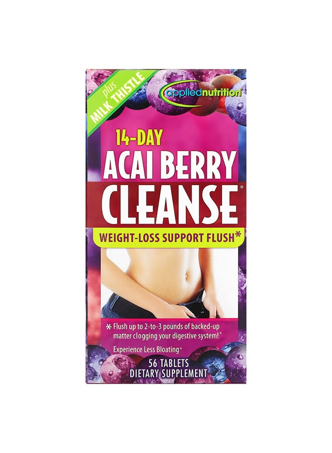 Applied Nutrition Acai Berry Cleanse Weight Loss Support - 56 Tablets ...