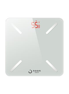 Noon East Body Scale - Lcd Smart Scale Display 28X28 Cm White Color ...