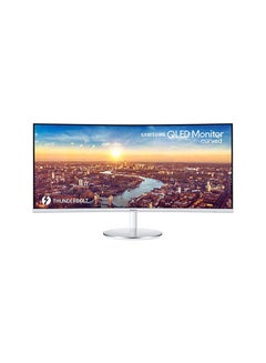 Samsung C34J791 34-Inch QHD Ultrawide Curved Monitor With Thunderbolt 3 ...