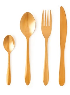 Noon East 16 Pc Set 16 Piece Cutlery Set - Made Of Stainless Steel ...