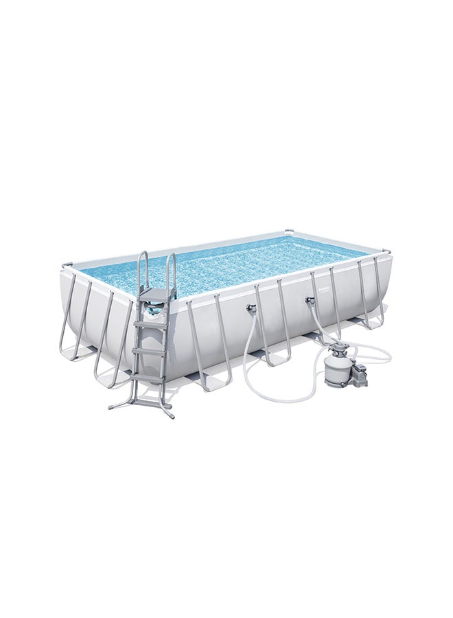Bestway Power Steel Rectangular Pool Set 549x274x122cm | Best Price KSA | Riyadh, Jeddah