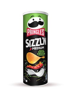 Pringles Sour Cream Flavored Chips 160grams UAE | Dubai, Abu Dhabi