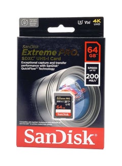 Sandisk Extreme PRO SDHC And SDXC UHS-I Card Memory Card 64.0 GB | Best ...