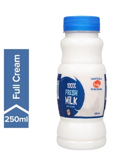 Al Ain Farms Fresh Milk Full Cream Plain 250ml UAE | Dubai, Abu Dhabi