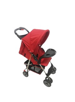 Moon Easy One Fold Stroller - Red Melange UAE | Dubai, Abu Dhabi