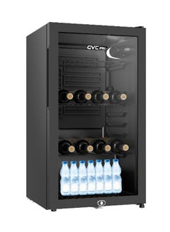 gvc pro Mini Refrigerator With Glass Door 90.0 L GVRG-155 Black KSA ...