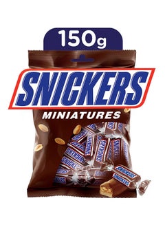 Snickers Miniatures Chocolate Mini Bars 150grams UAE | Dubai, Abu Dhabi