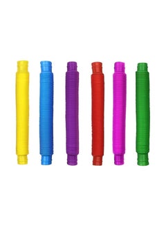 QINGQIU 12-Piece Pop Tubes Fidget Pipe Toddler Toys KSA | Riyadh, Jeddah