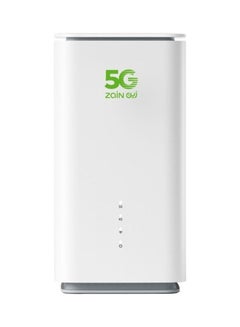 zain 5G CPE T1A Wi-Fi Router White KSA | Riyadh, Jeddah
