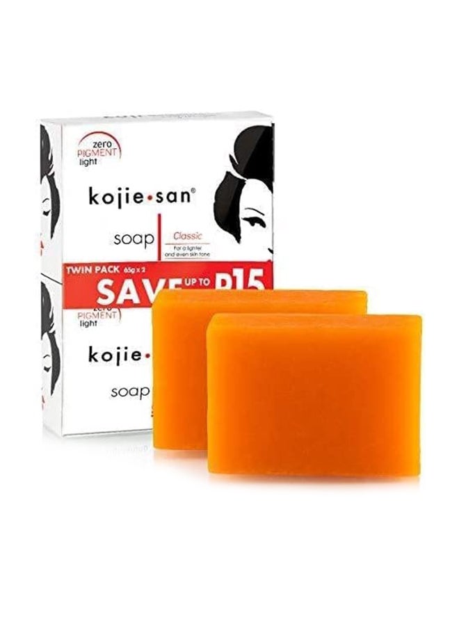 kojie.san 2-Piece Skin Lightening Kojic Acid Soap Set 2 x 65grams ...