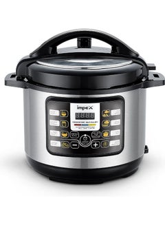 Impex Automatic Electric Pressure Cooker 6 L 1000 W EPC 6 Black UAE ...