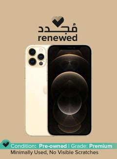 Apple Renewed – iPhone 12 Pro With Facetime 128GB Gold 5G - Middle East ...