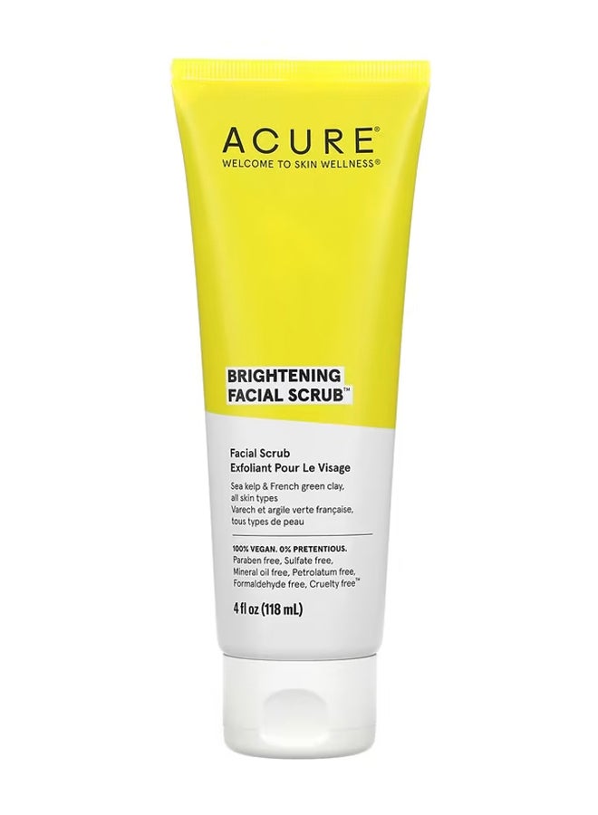 Acure Skin Brightening Facial Scrub 118ml | Best Price UAE | Dubai, Abu ...