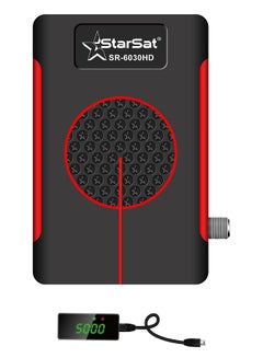 StarSat Full HD TV Satellite Receiver SR-6030HD Black/Red SR-6030HD ...